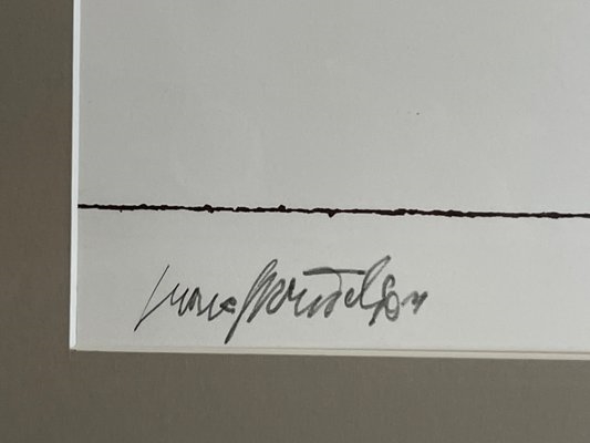 Marc Mendelson | Marc Mendelson. Pencil-Signed Lithograph (1970 ...