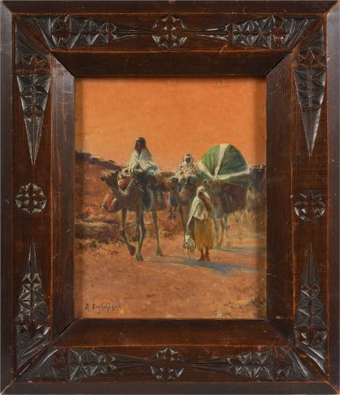 Alexis Auguste Delahogue | The Caravan (1917) | MutualArt