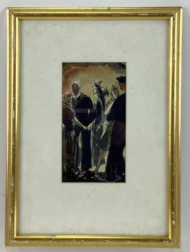 Lyle Justis | 3 Sailors (1944) | MutualArt