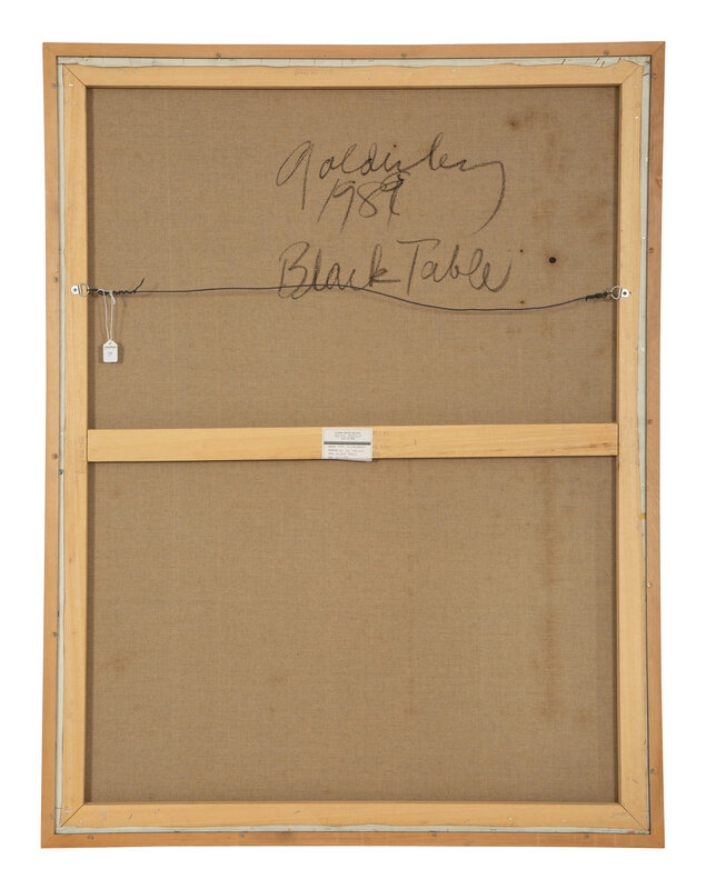 Tom Goldenberg | Black Table (1989) | MutualArt