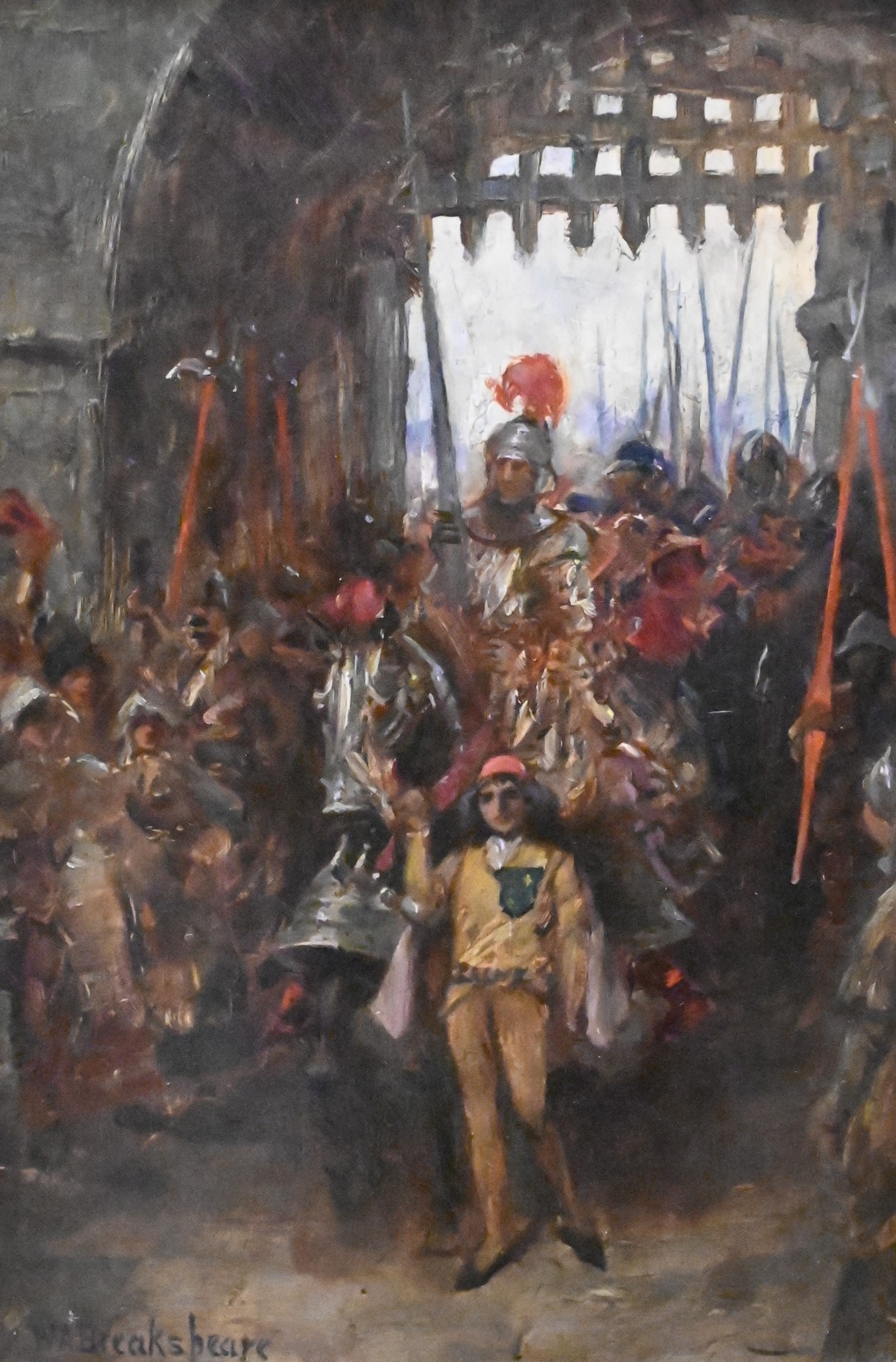 William A. Breakspeare | ’The old story’ | MutualArt