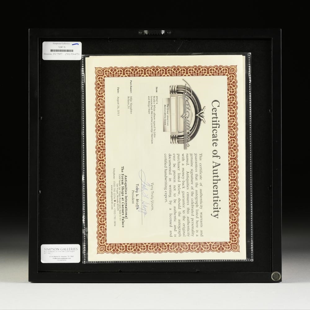 Mike Salisbury | A SIGNED ALBUM (Circa 1968) | MutualArt