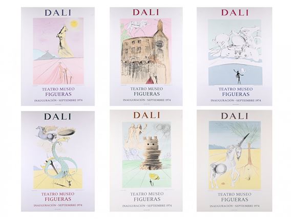 Salvador Dalí | POSTERS FOR MUSEUM INAUGURATION (1974) | MutualArt