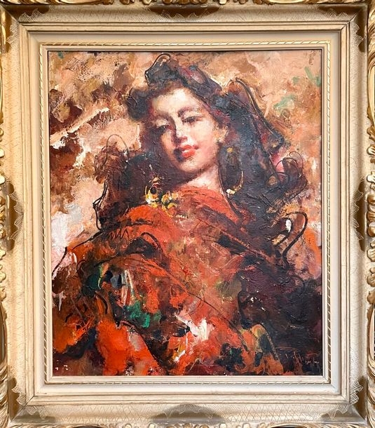 Richard Durando Togo | Portrait of a gypsy woman (20th Century) | MutualArt