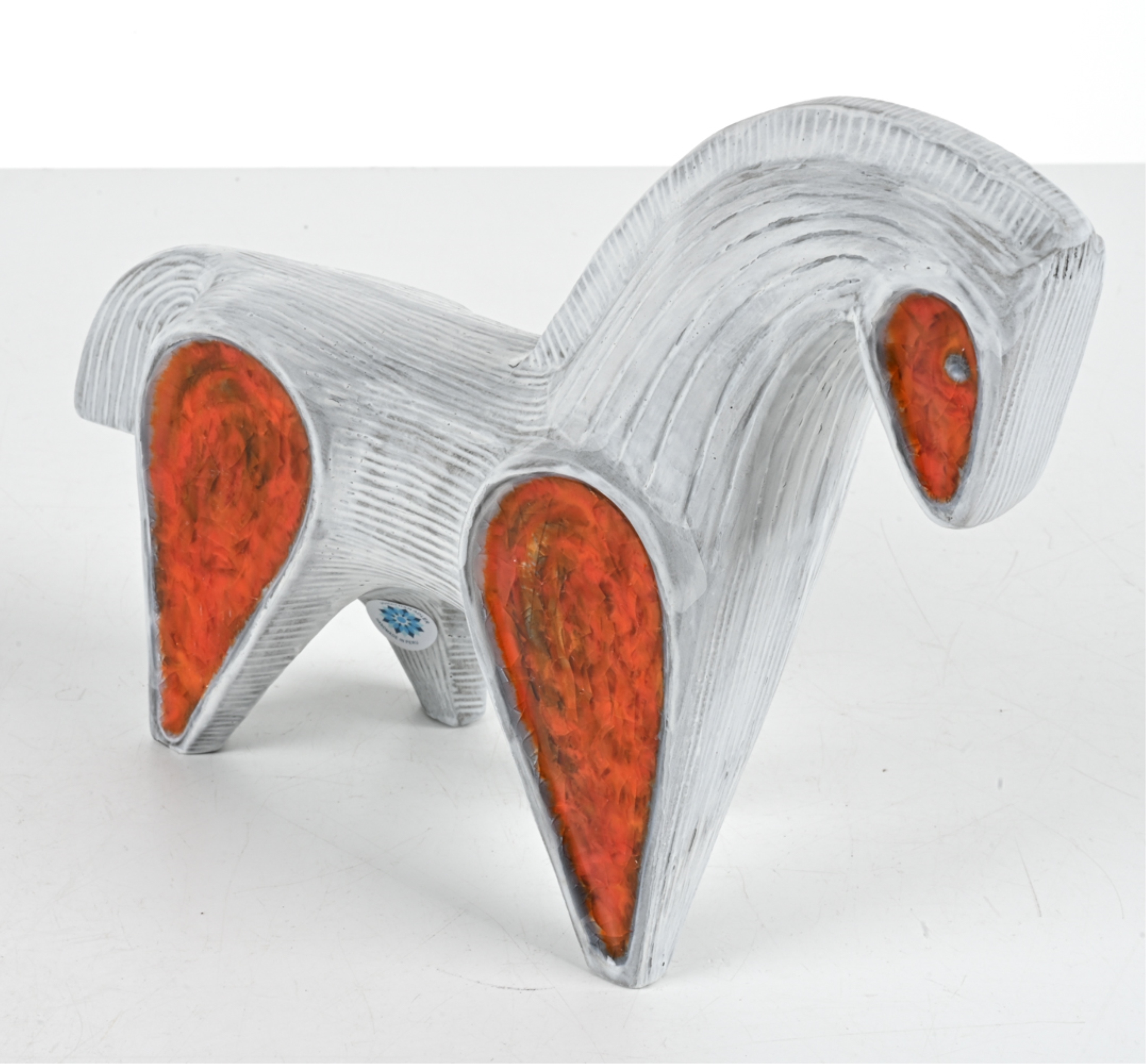 Jonathan Adler | JONATHAN ADLER CERAMIC & ENAMEL HORSE | MutualArt