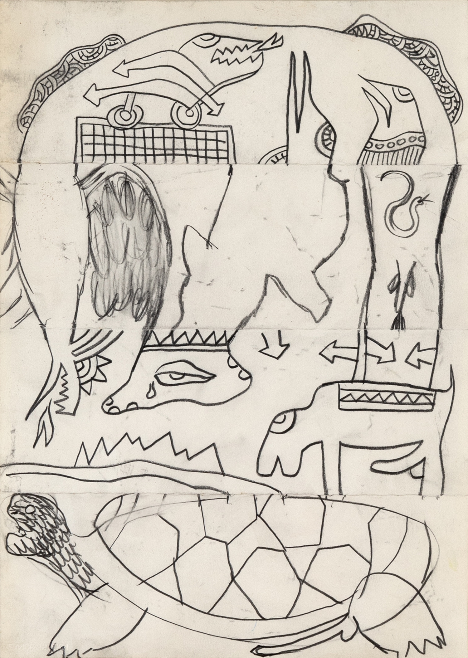 Alexis Akrithakis | Hommage à G. Makris III (1968) | MutualArt