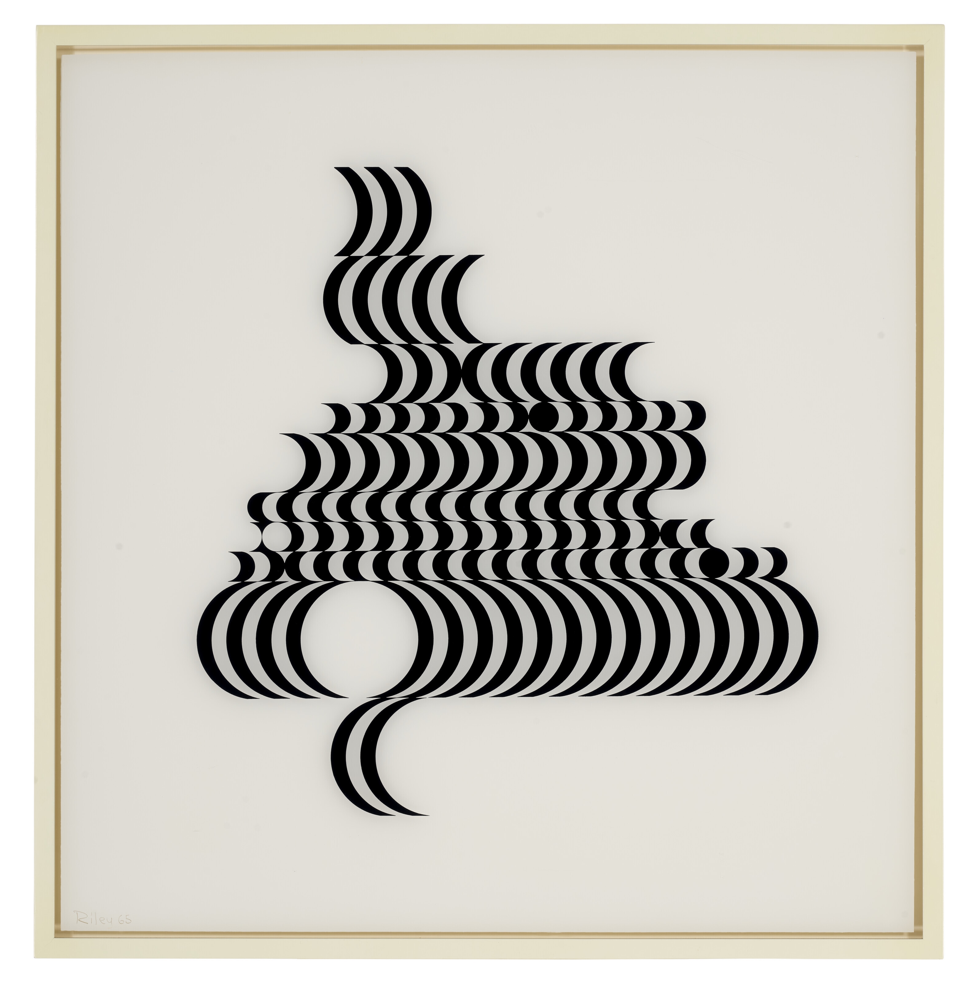 Bridget Riley | Untitled (Fragment 2), from: Fragments (1965) | MutualArt