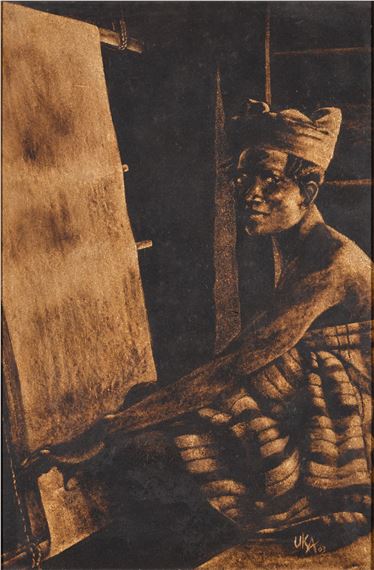 Peter Uka | The Weaver | MutualArt