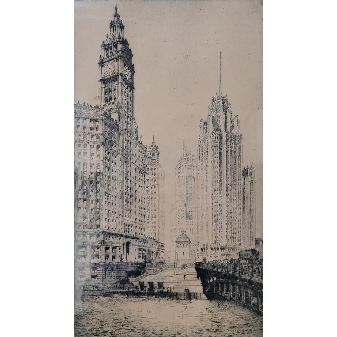 S. Chester Danforth | Signed Chester Danforth Etching | MutualArt