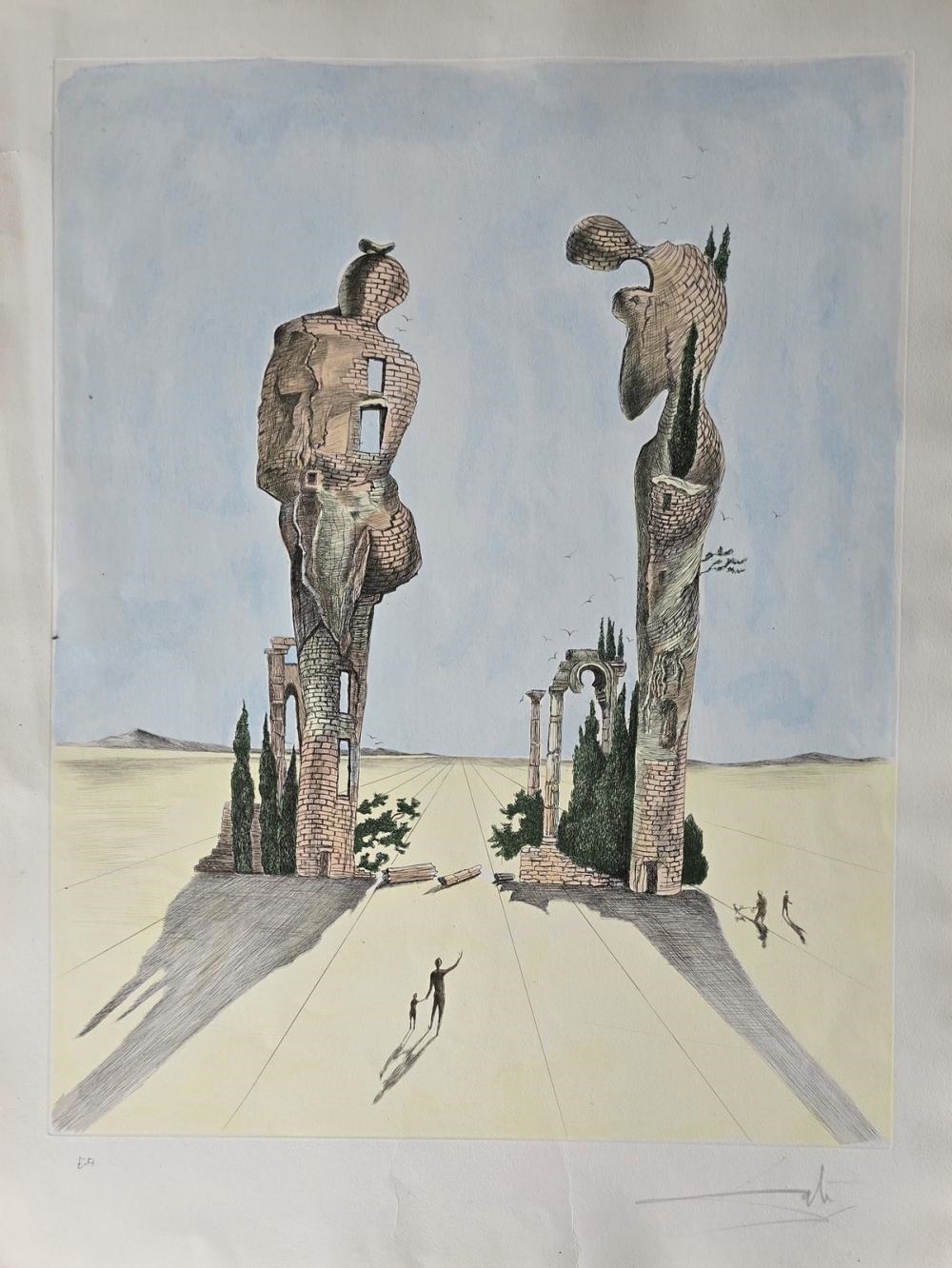 Salvador Dalí | after, Reminiscence of Millet's Angelus, ca. 1983 ...