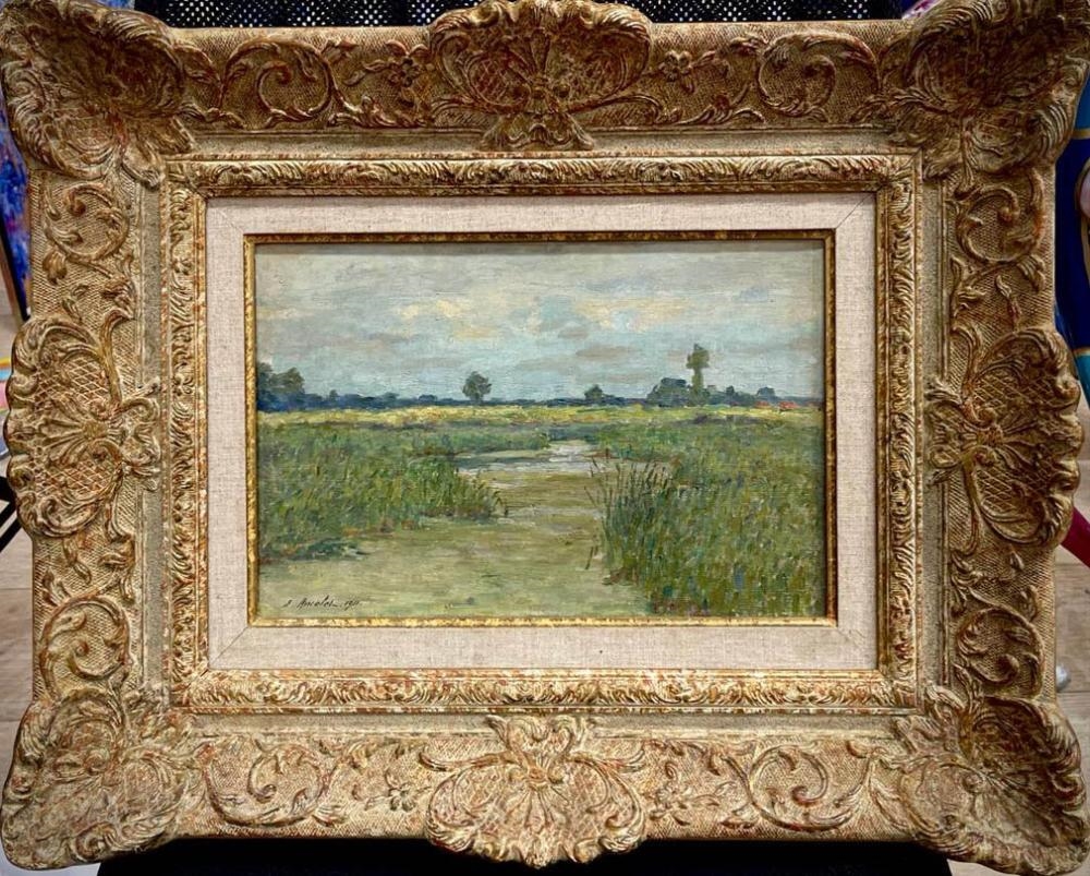 Émile Ancelet | Le Marais, 1911 (1911) | MutualArt