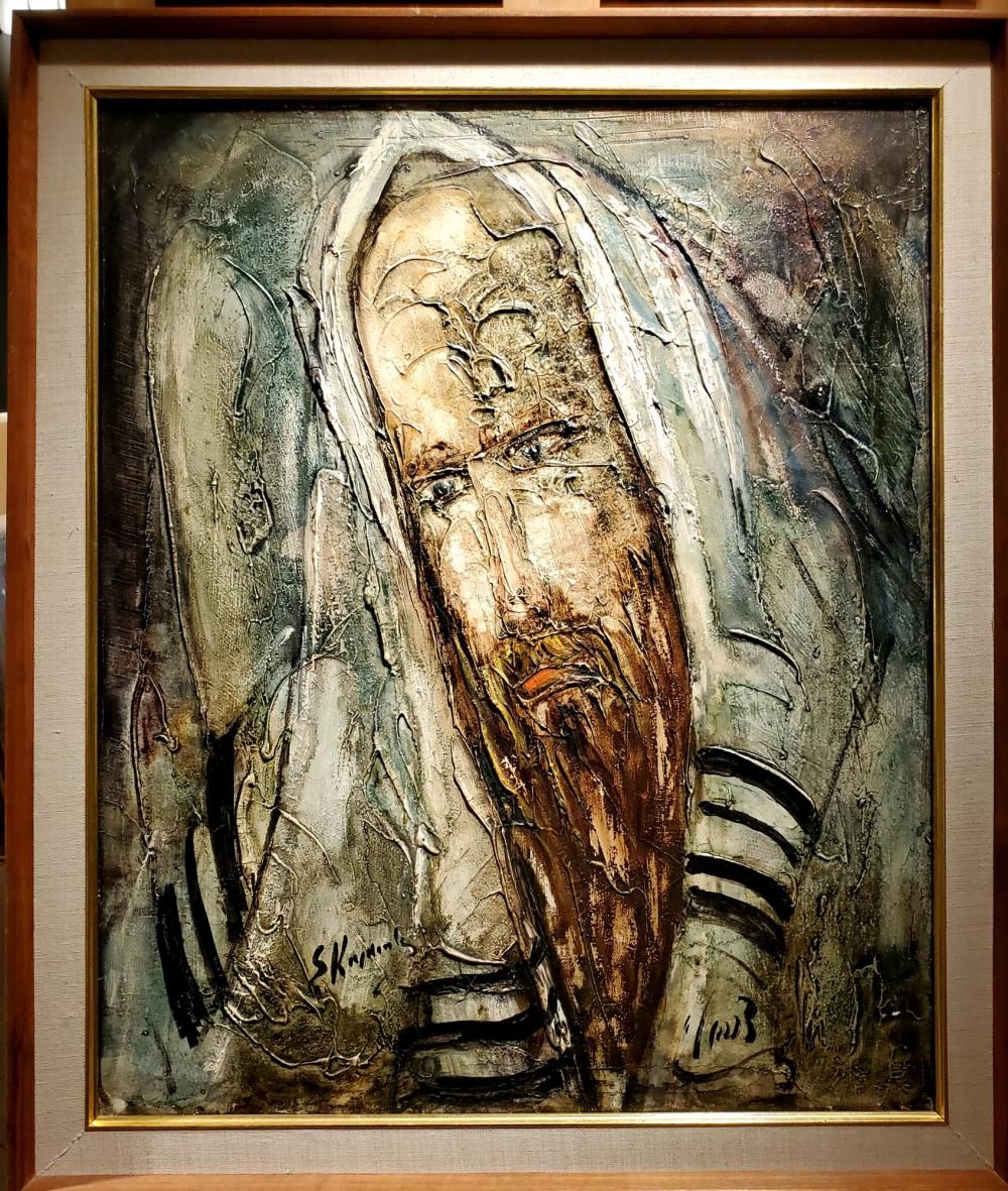 Zvi Raphaeli | Portrait of Jewish man | MutualArt