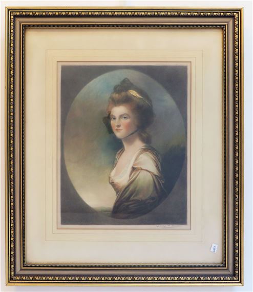 George James | PORTRAIT PRINT SIGNED MEZZOTINT (GEORGE C. JAMES | MutualArt
