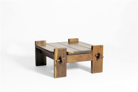 Jean Gillon | Solid wood coffee table (Circa 1960) | MutualArt