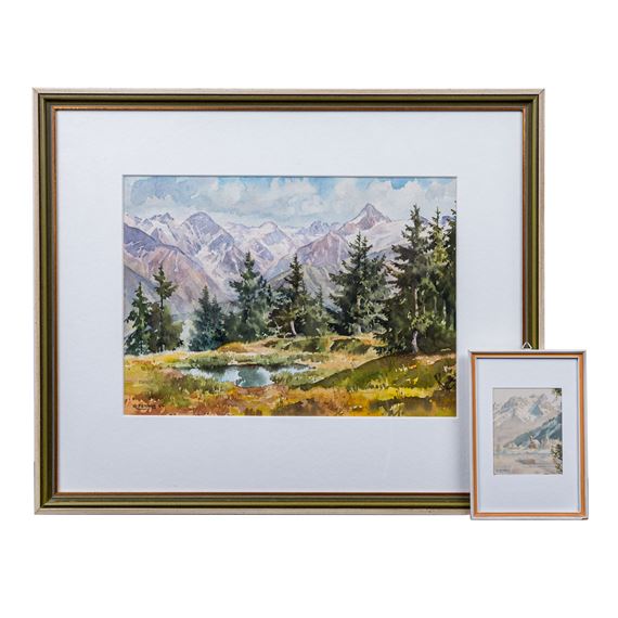 Rudolf Ferbus | Gebirgslandschaften | MutualArt