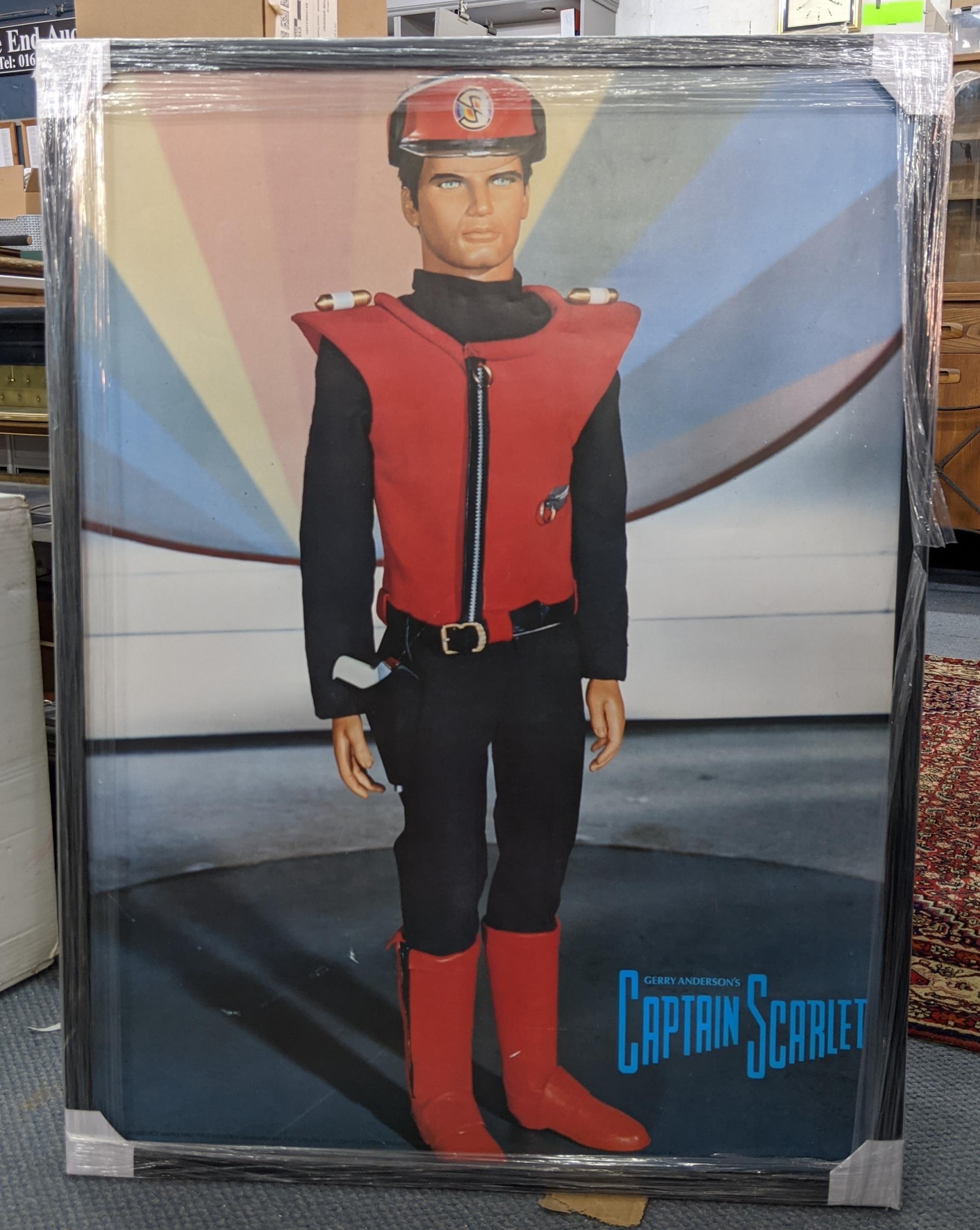 Gerry Anderson | Captain Scarlet poster | MutualArt