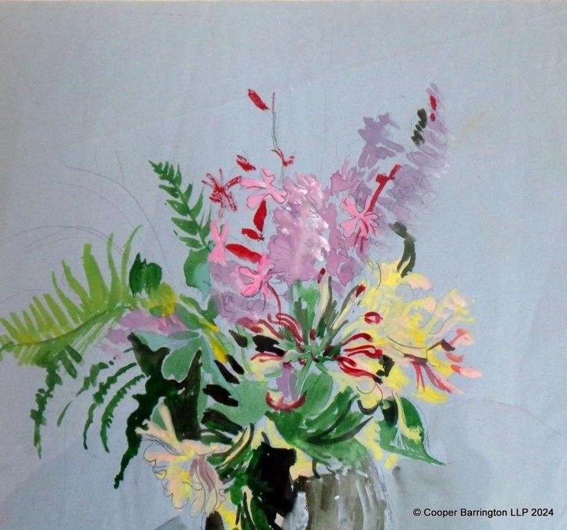 Vanessa Bell | Vanessa Bell Still Life Watercolour on Paper | MutualArt