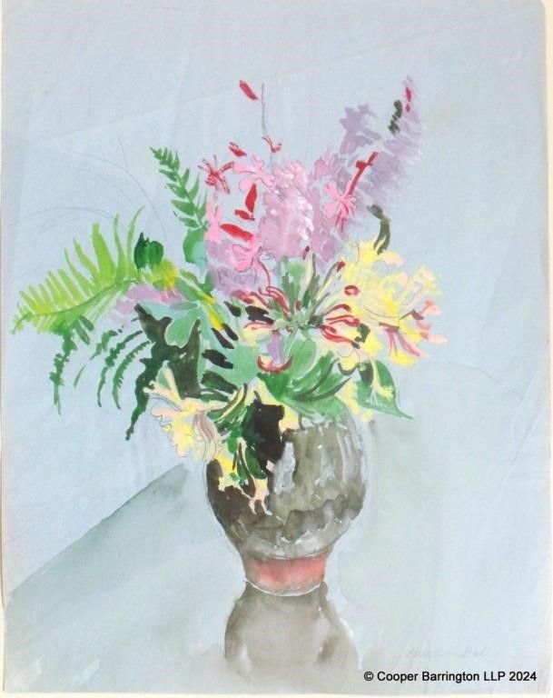 Vanessa Bell | Vanessa Bell Still Life Watercolour on Paper | MutualArt