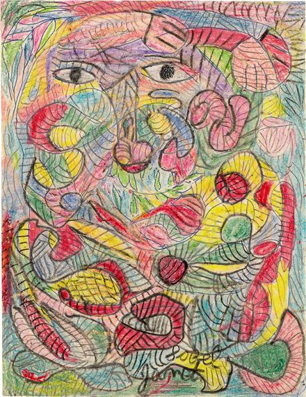 Janet Sobel | Untitled abstract (1940s) | MutualArt