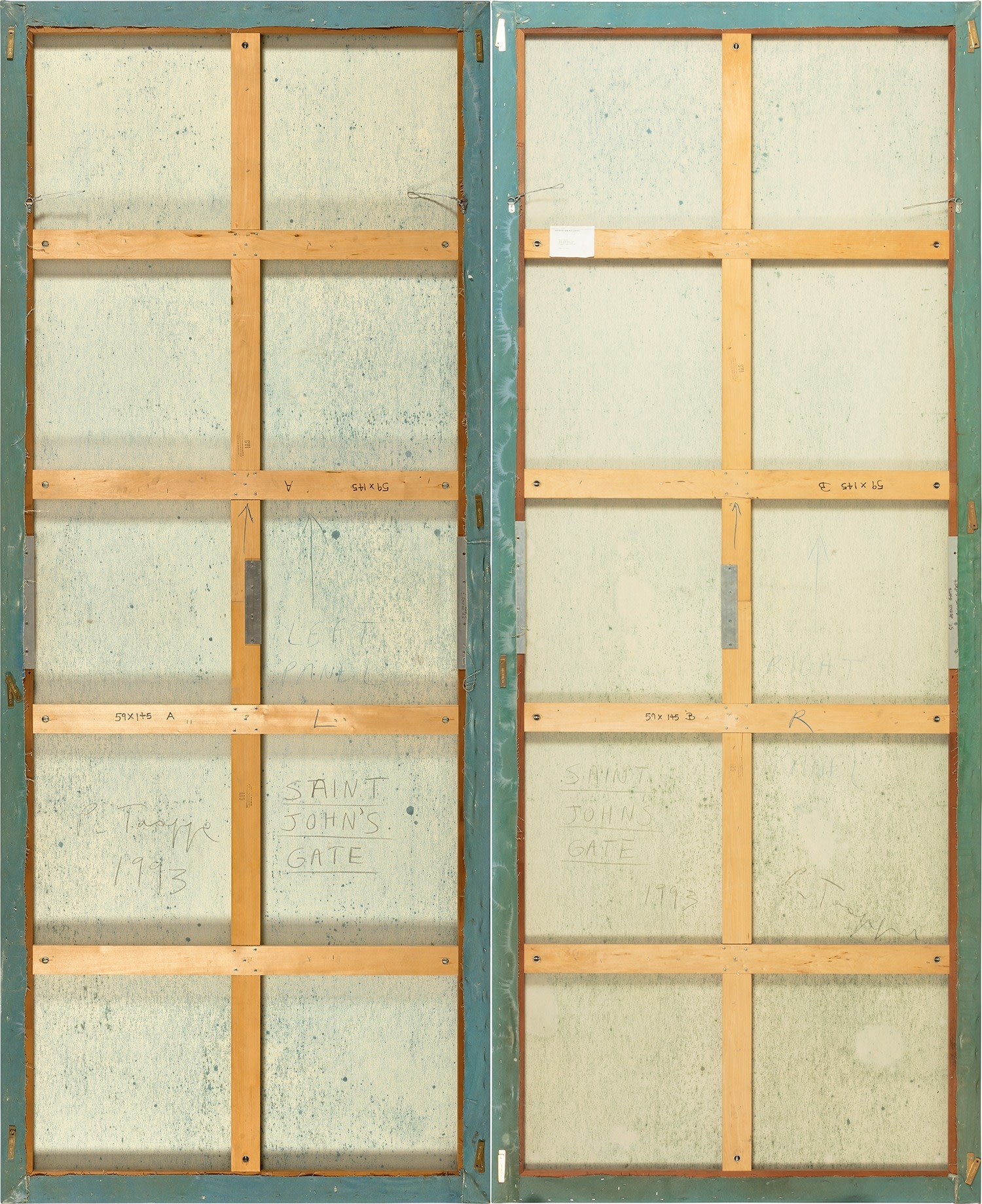 Philip Taaffe | St. John's Gate (1993) | MutualArt