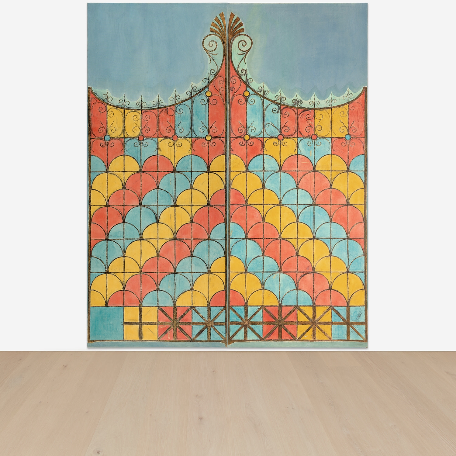 Philip Taaffe | St. John's Gate (1993) | MutualArt