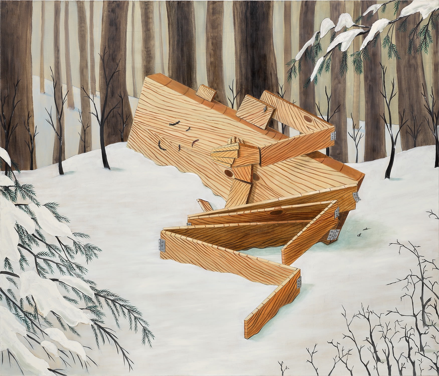 Sean Landers | Plank Boy Hurt (2009) | MutualArt