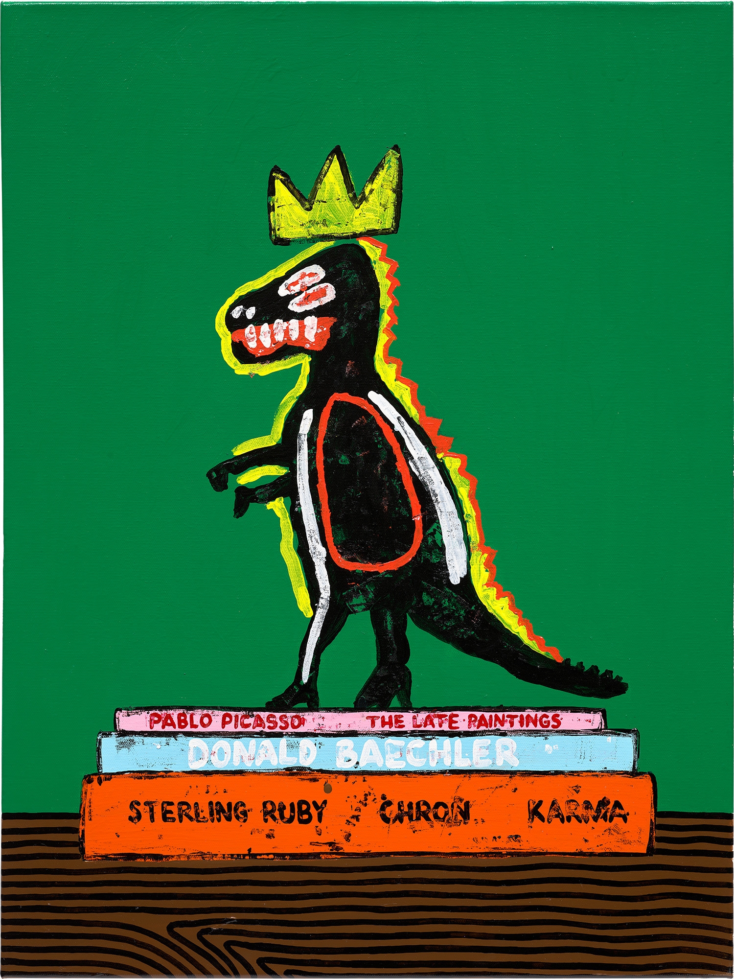 Jonathan Edelhuber | Still Life with Basquiat (2022) | MutualArt