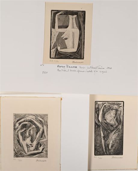 Anton Prinner | Anton PRINNER (1902- 1983) The Shorn Woman. Paris, A.P ...