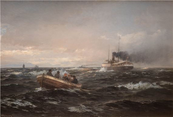 Anders Andersen-Lundby | Winter Forest (1874) | MutualArt