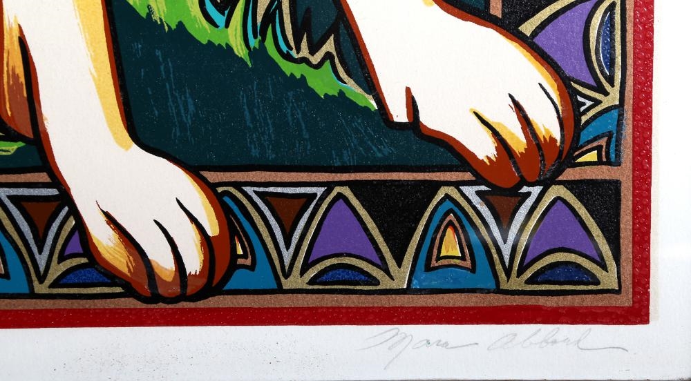 Mara Lynn Abboud | PERSIAN HOUNDS (1980) | MutualArt