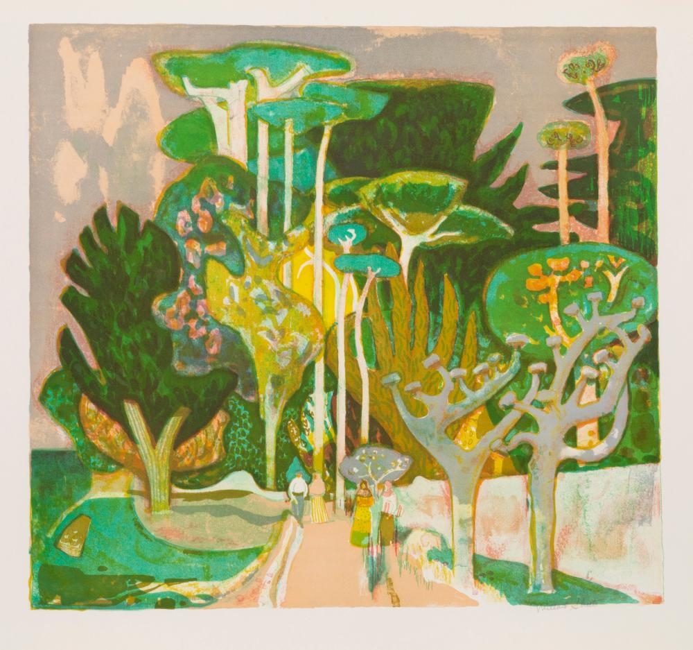 Millard Sheets | 'Barking Rock, Gualala' (1977) | MutualArt