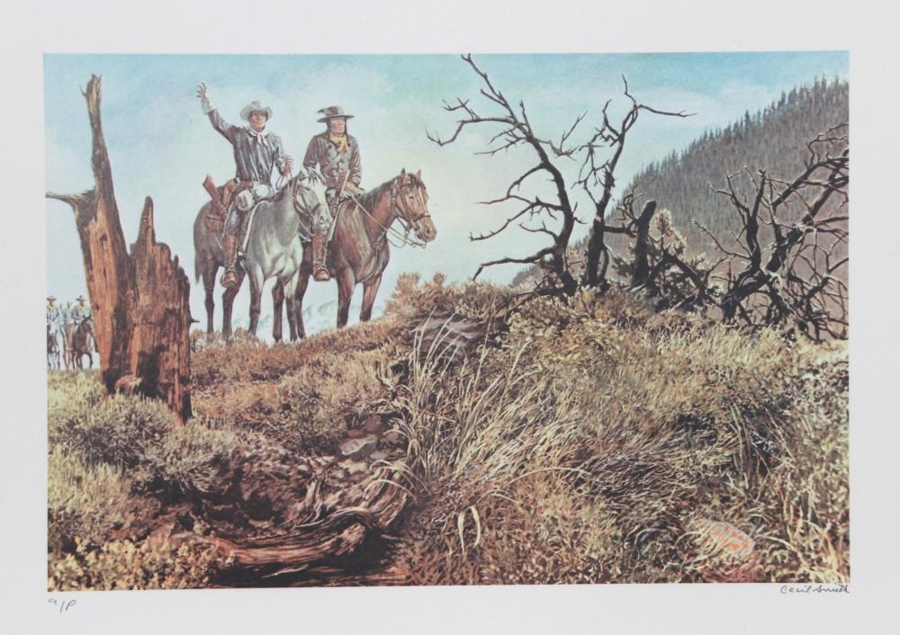 Cecil Smith | ON THE RIGHT TRAIL (Circa 1979) | MutualArt