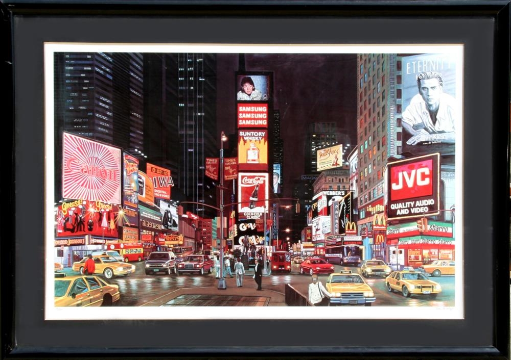 Ken Keeley | TIME SQUARE NIGHT (ETERNITY) (Circa 1995) | MutualArt