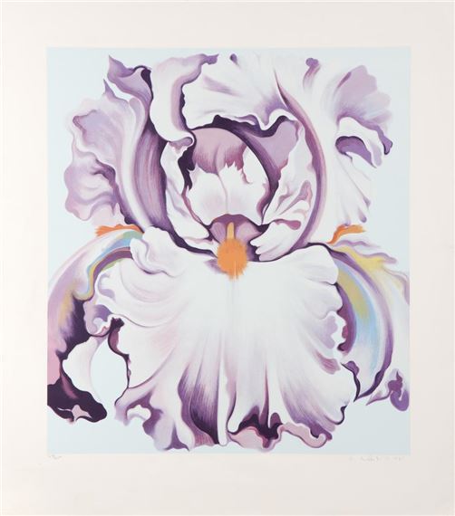 Lowell Nesbitt | PINK IRIS (1981) | MutualArt
