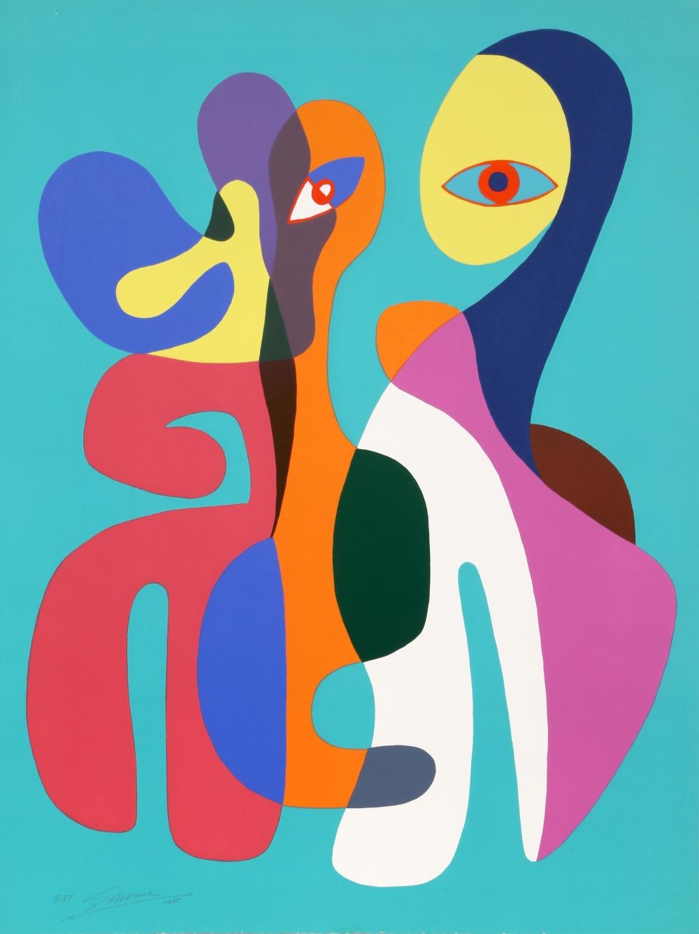 Solomon Shukman | IMPRESSIONS IN GREEN (1985) | MutualArt