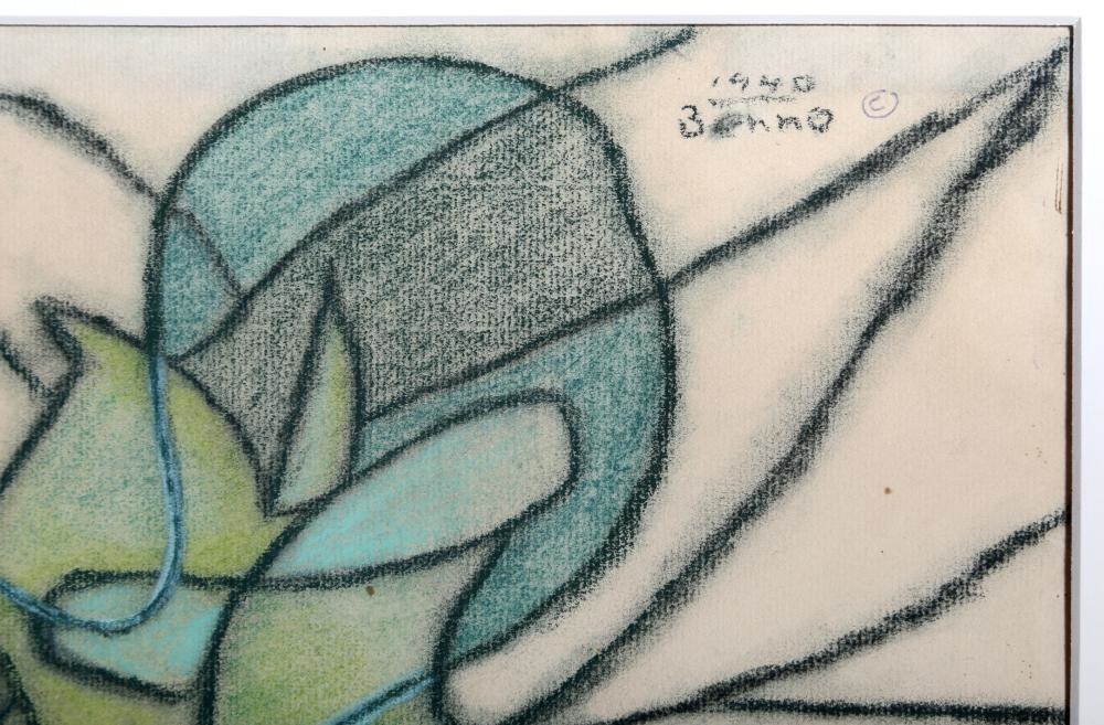 Benjamin Benno | STILL LIFE IN GREEN (1940) | MutualArt