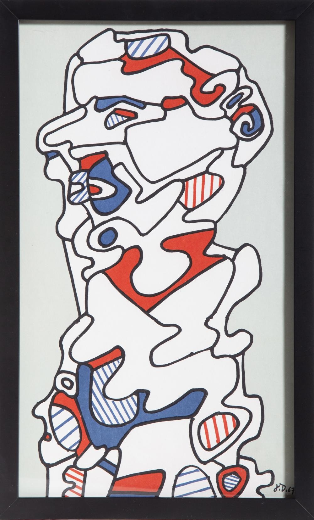 Jean Dubuffet | Danseur au mur (1945) | MutualArt