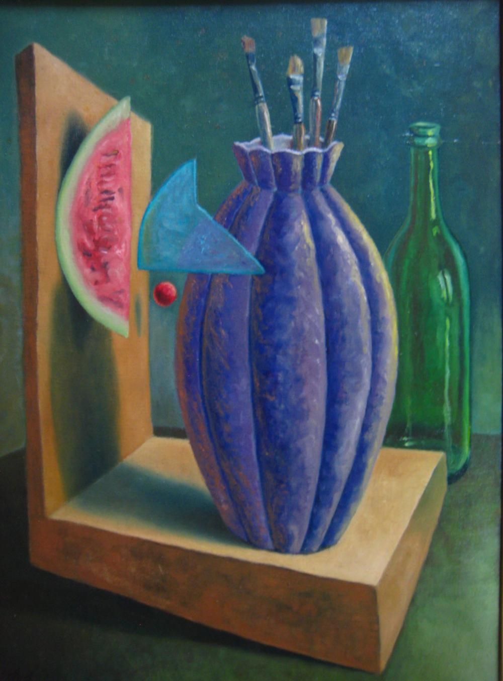 Oscar Ochoa | STILL LIFE WITH BRUSHES (2005) | MutualArt