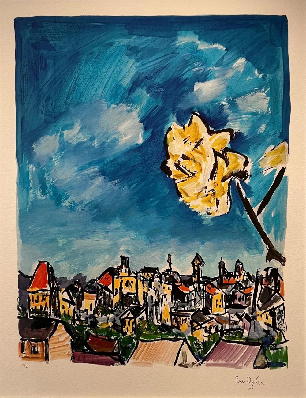 Bob Dylan | ROSE ON A HILLSIDE (2018) | MutualArt