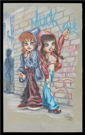 Lady Pink | Bomber Girls (2001) | MutualArt