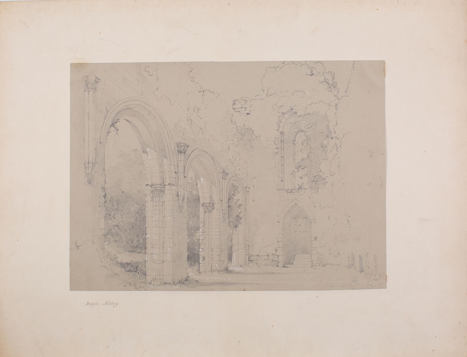 British School, 19th Century | Boyle Abbey Seven Churches of ...
