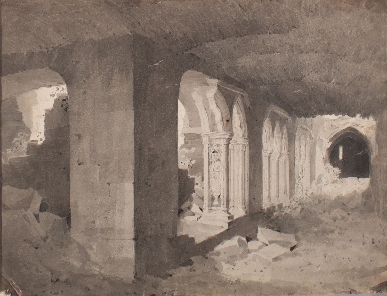 British School, 19th Century | Boyle Abbey Seven Churches of ...