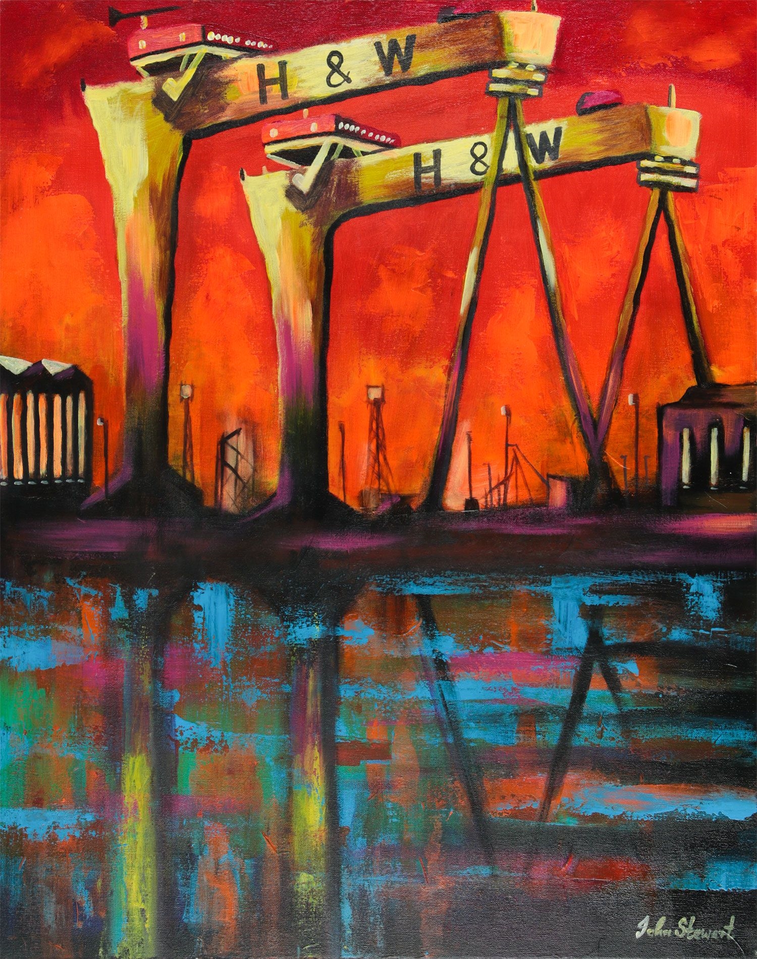 John Stewart | BELFAST - HELLO & WELCOME | MutualArt