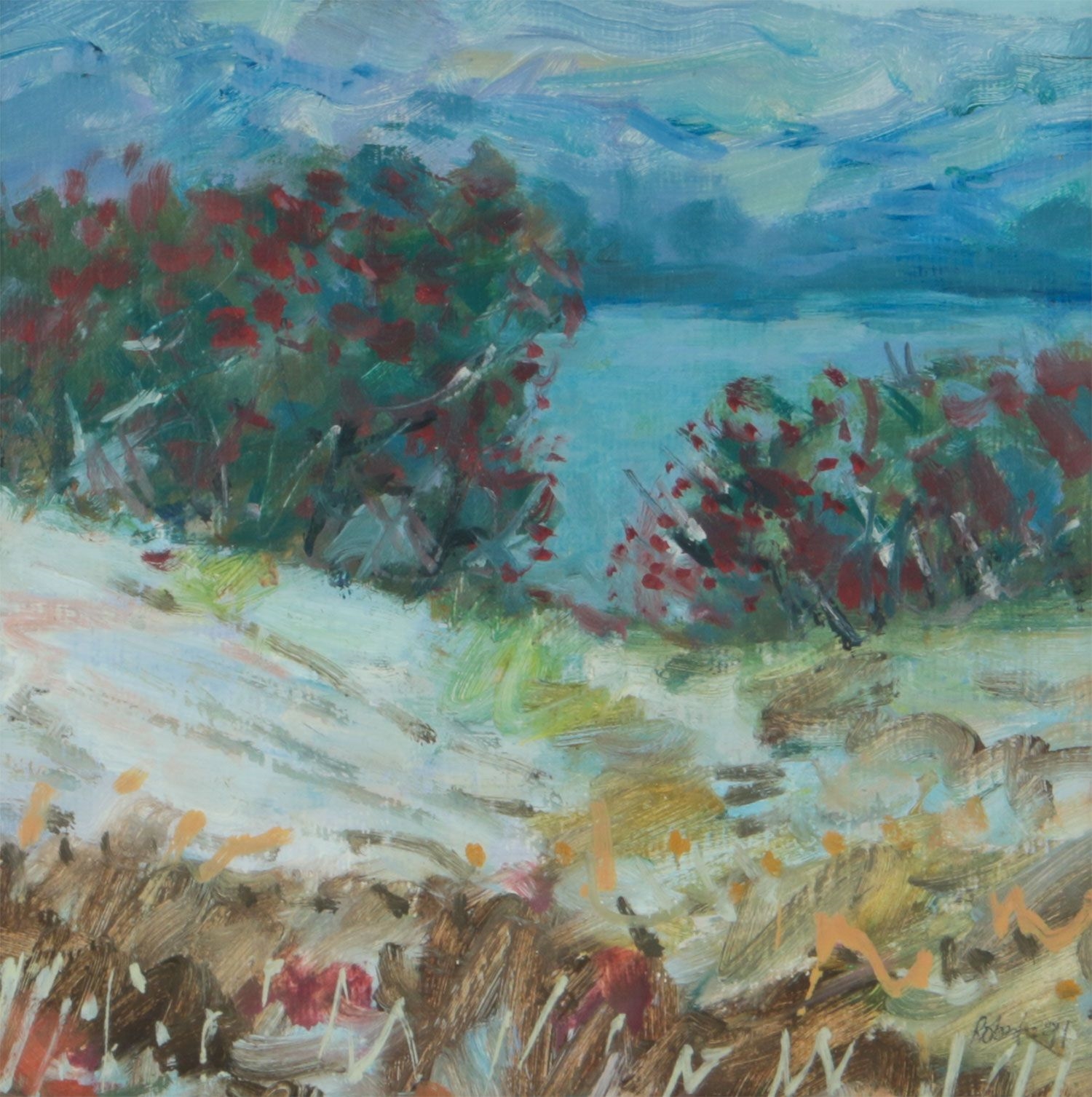 Robert Bottom | BESIDE A SCOTTISH LOCH (2011) | MutualArt