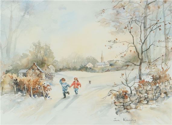 Joan Kenning | WINTER FUN | MutualArt