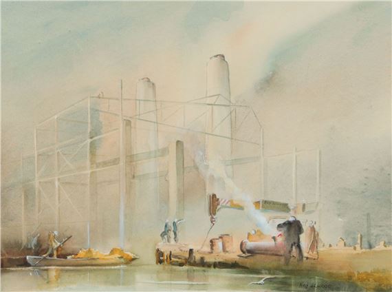 Ray Elwood | THE POWER STATION | MutualArt