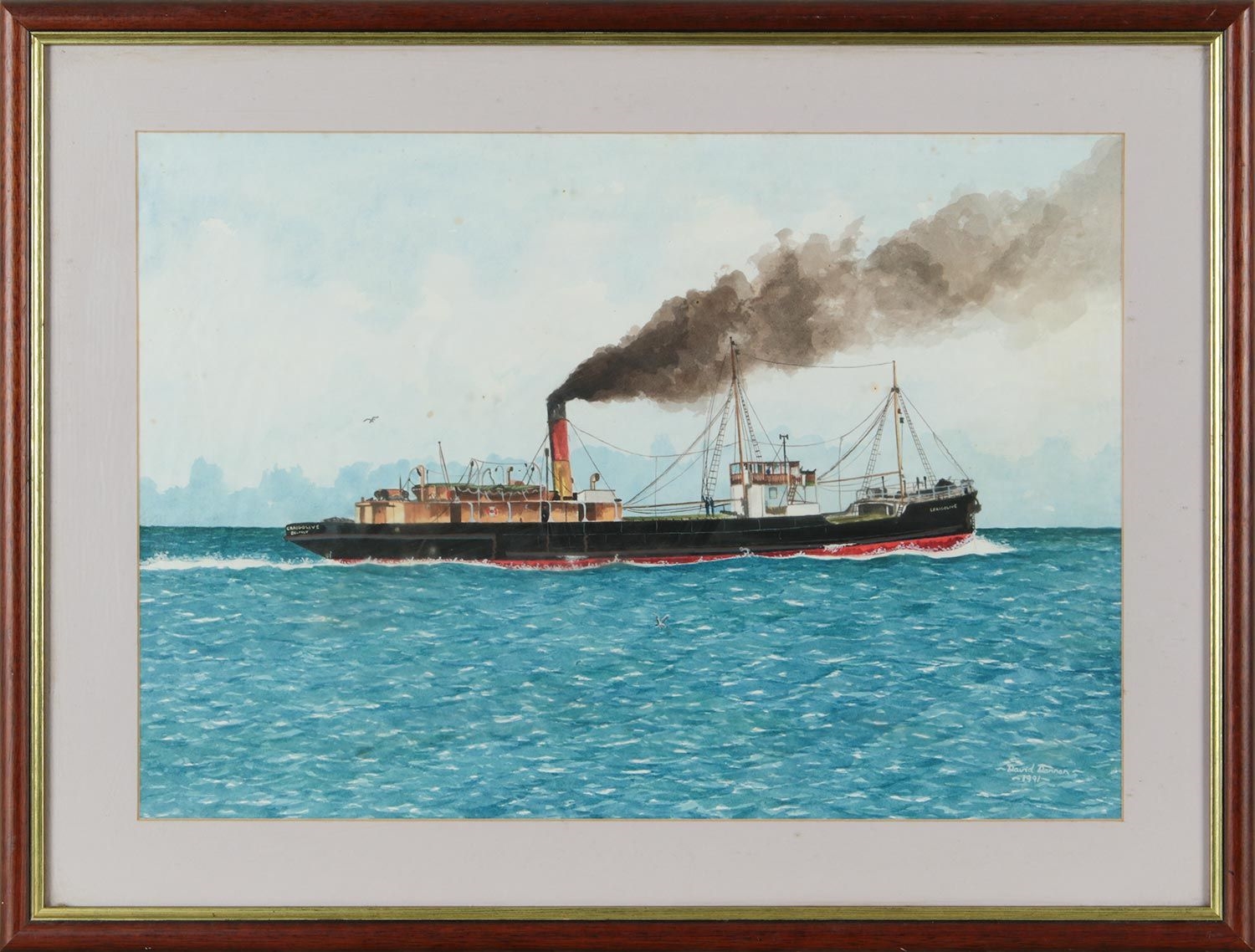 David Donnan | COAL BOAT CRAIGOLIVE (1991) | MutualArt