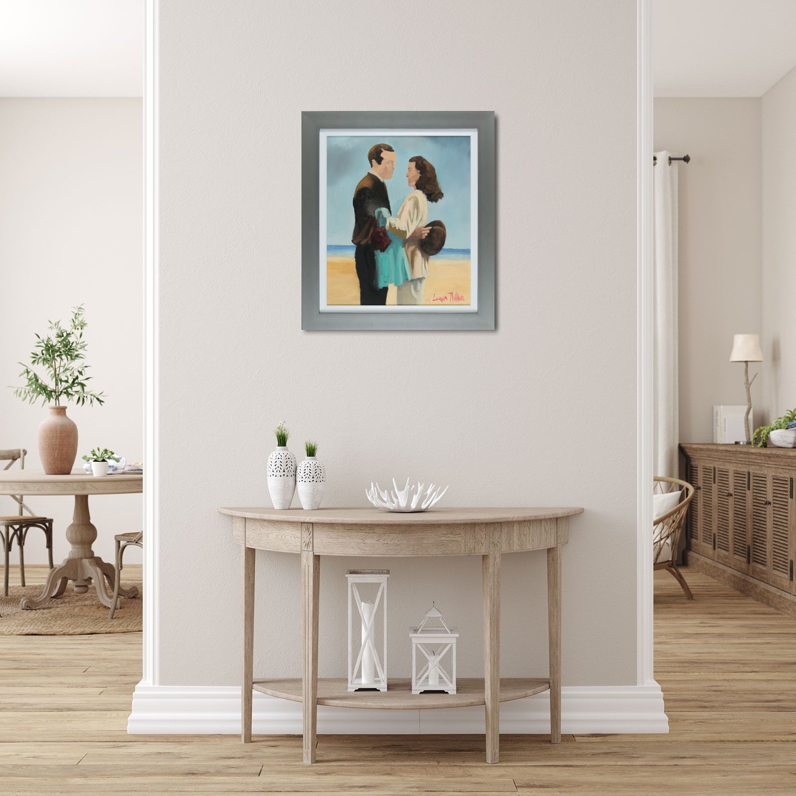 Lorna Millar | COUPLE ON THE BEACH | MutualArt