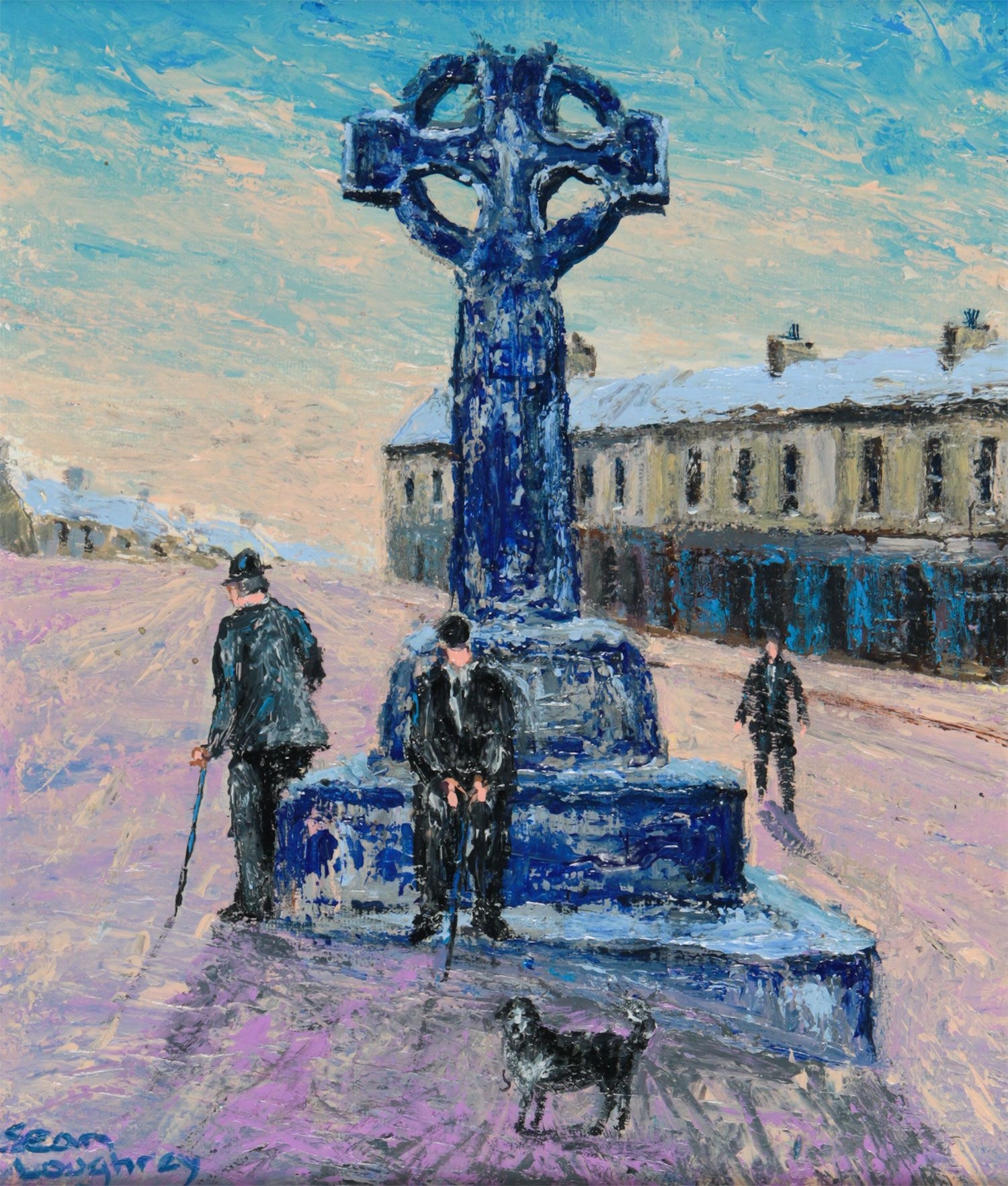 Sean Loughrey | RELAXING AT THE KELLS CROSS | MutualArt