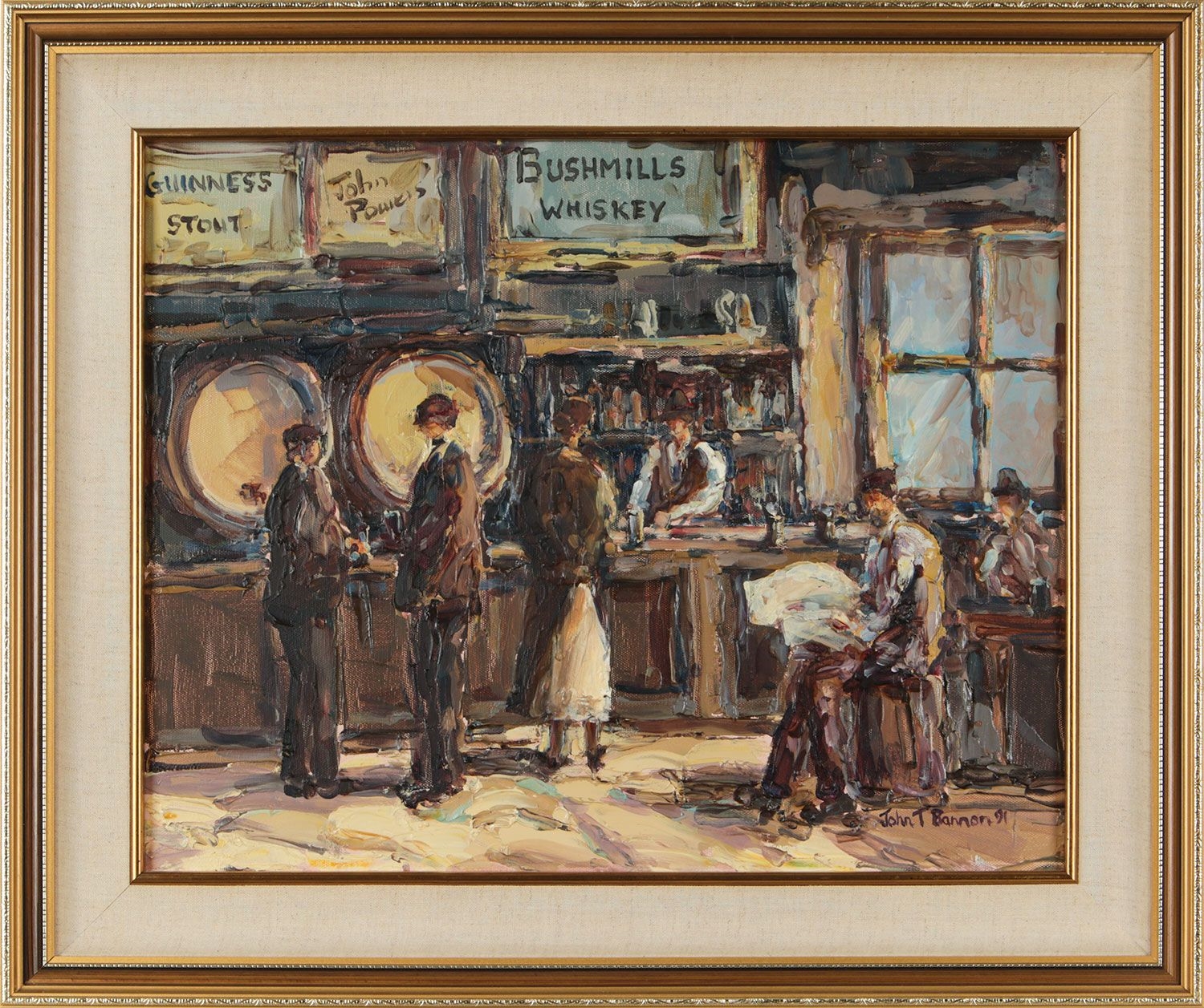 John Thomas Bannon | A WEE ULSTER PUB (1991) | MutualArt